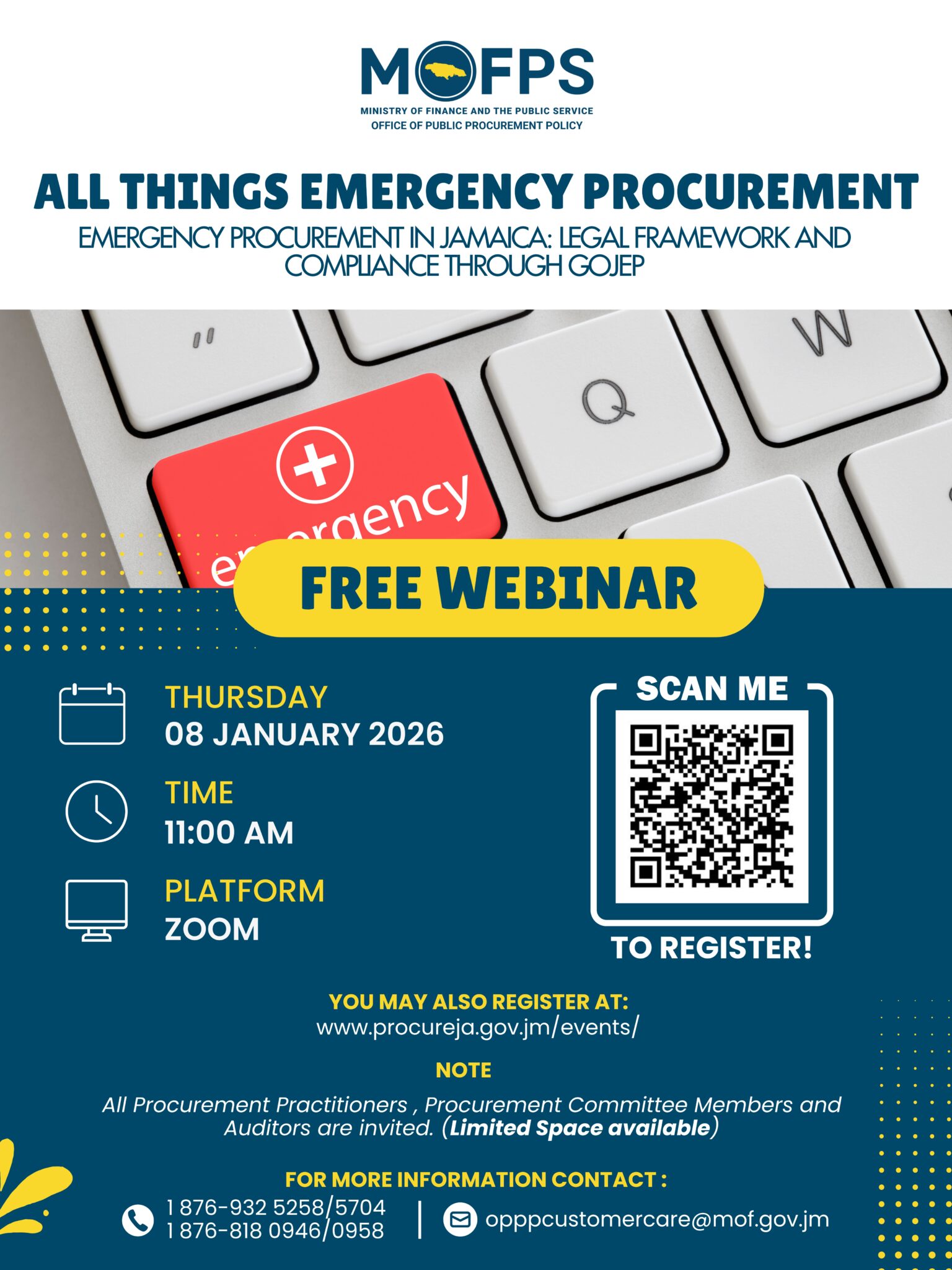 All Things Emergency Procurement- Webinar - Office of Public Procurement Policy.
